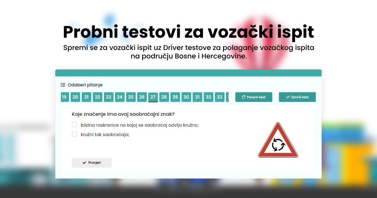 Driver - Probni testovi za vozački ispit